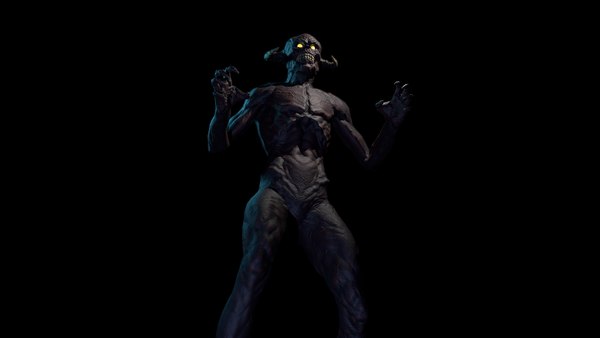 3D Demon Screamer model - TurboSquid 1772623