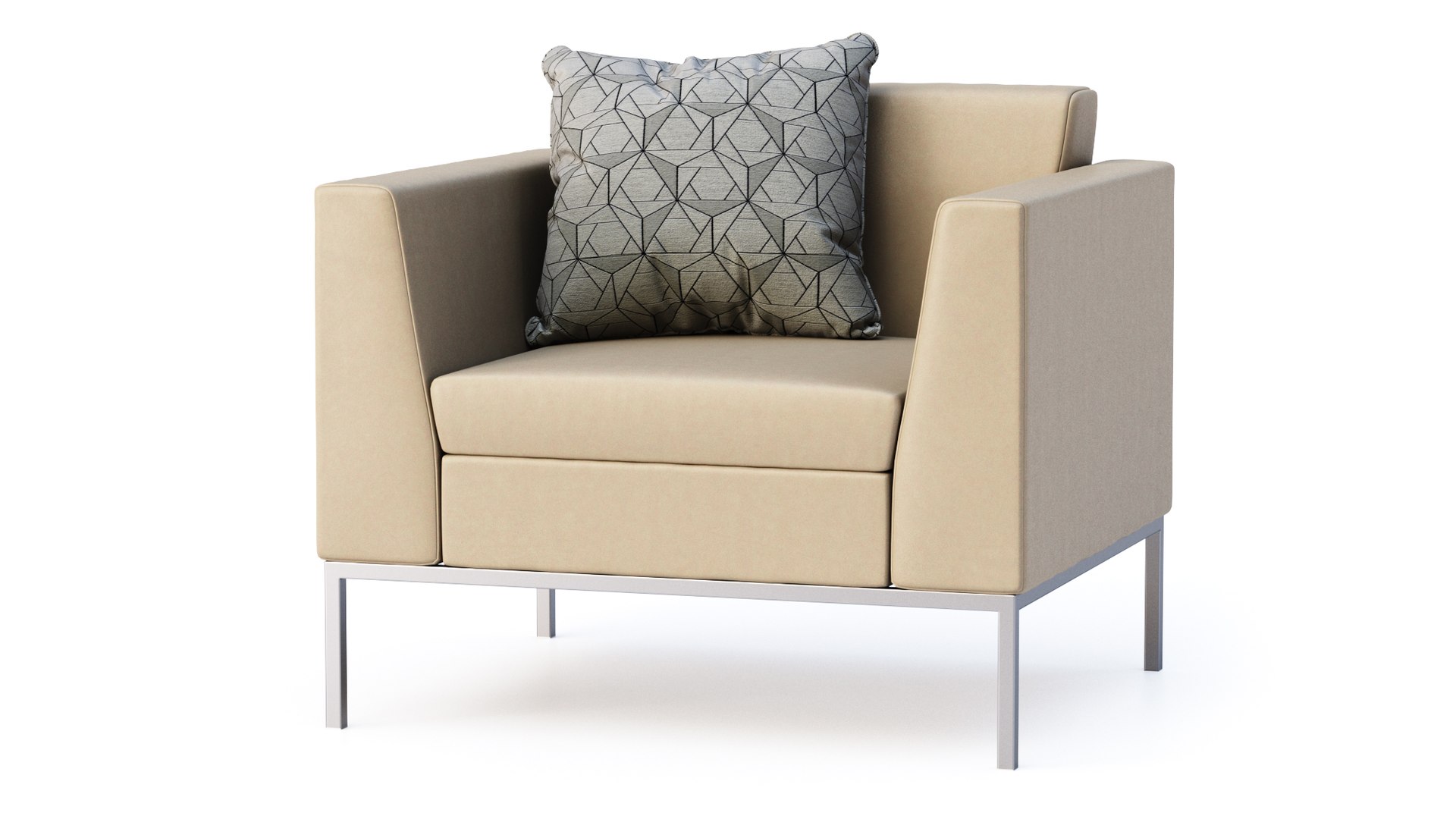 HBF Morgan Lounge Chair 3D Model - TurboSquid 2023050