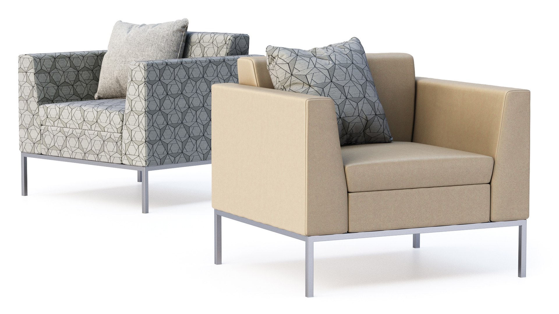 HBF Morgan Lounge Chair 3D Model - TurboSquid 2023050