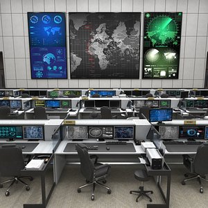 3D Control Room Models - Browse & Download Formats - TurboSquid