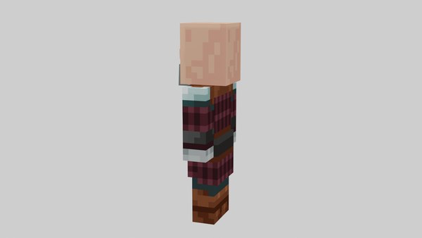 modelo 3d Minecraft Pillager - TurboSquid 2053415