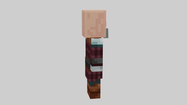 modelo 3d Minecraft Pillager - TurboSquid 2053415