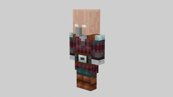 modelo 3d Minecraft Pillager - TurboSquid 2053415