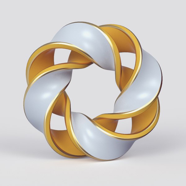 torus knot 3d model