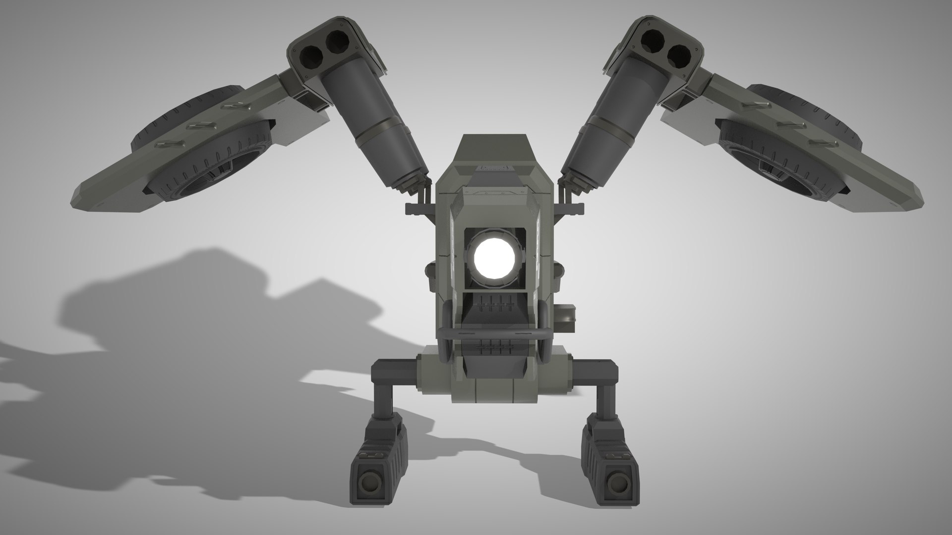 3D Sci-fi Drone Dragonfly DF01 - TurboSquid 1981698