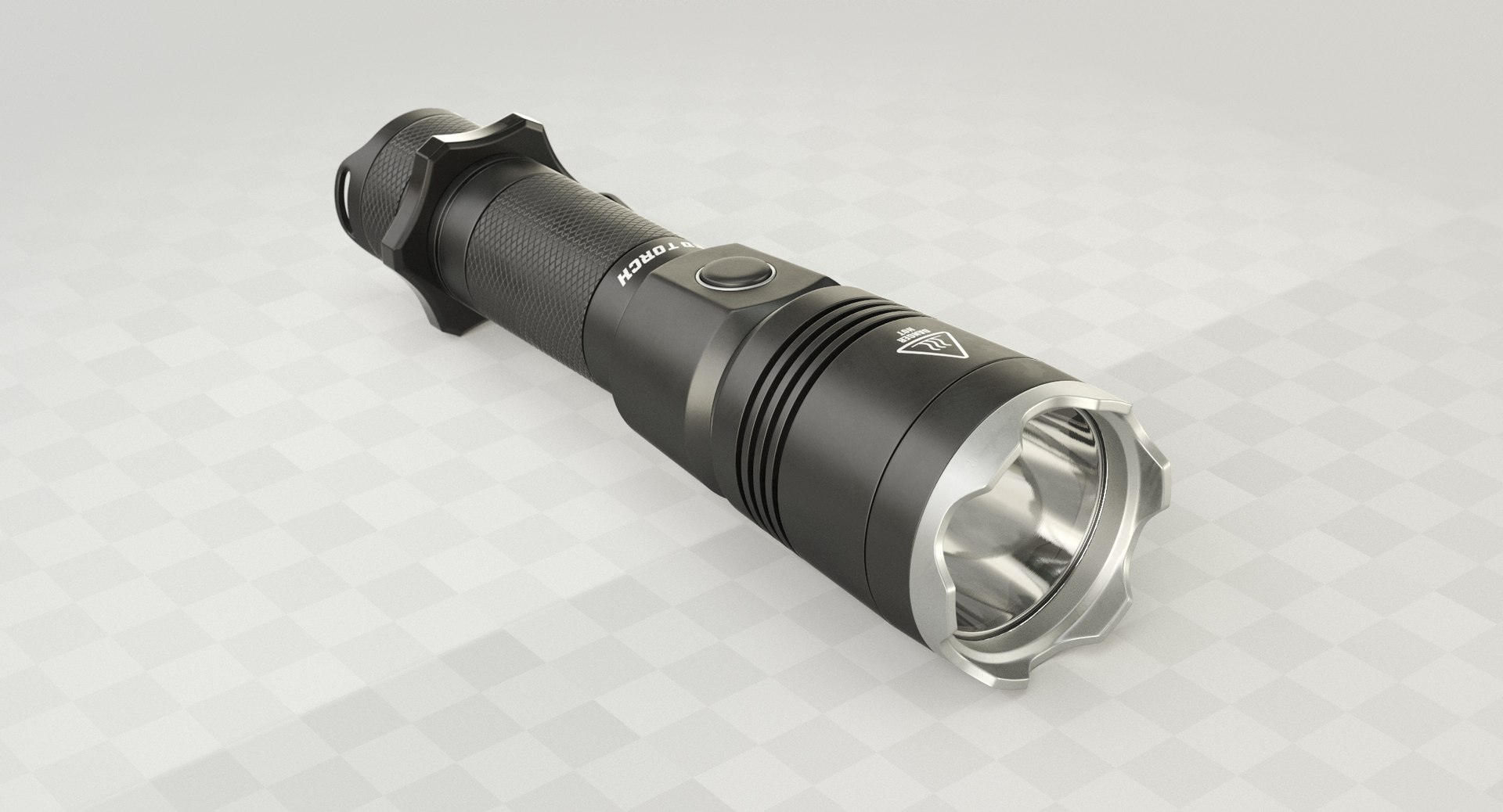 3D Model Led Torch Light - TurboSquid 1442249
