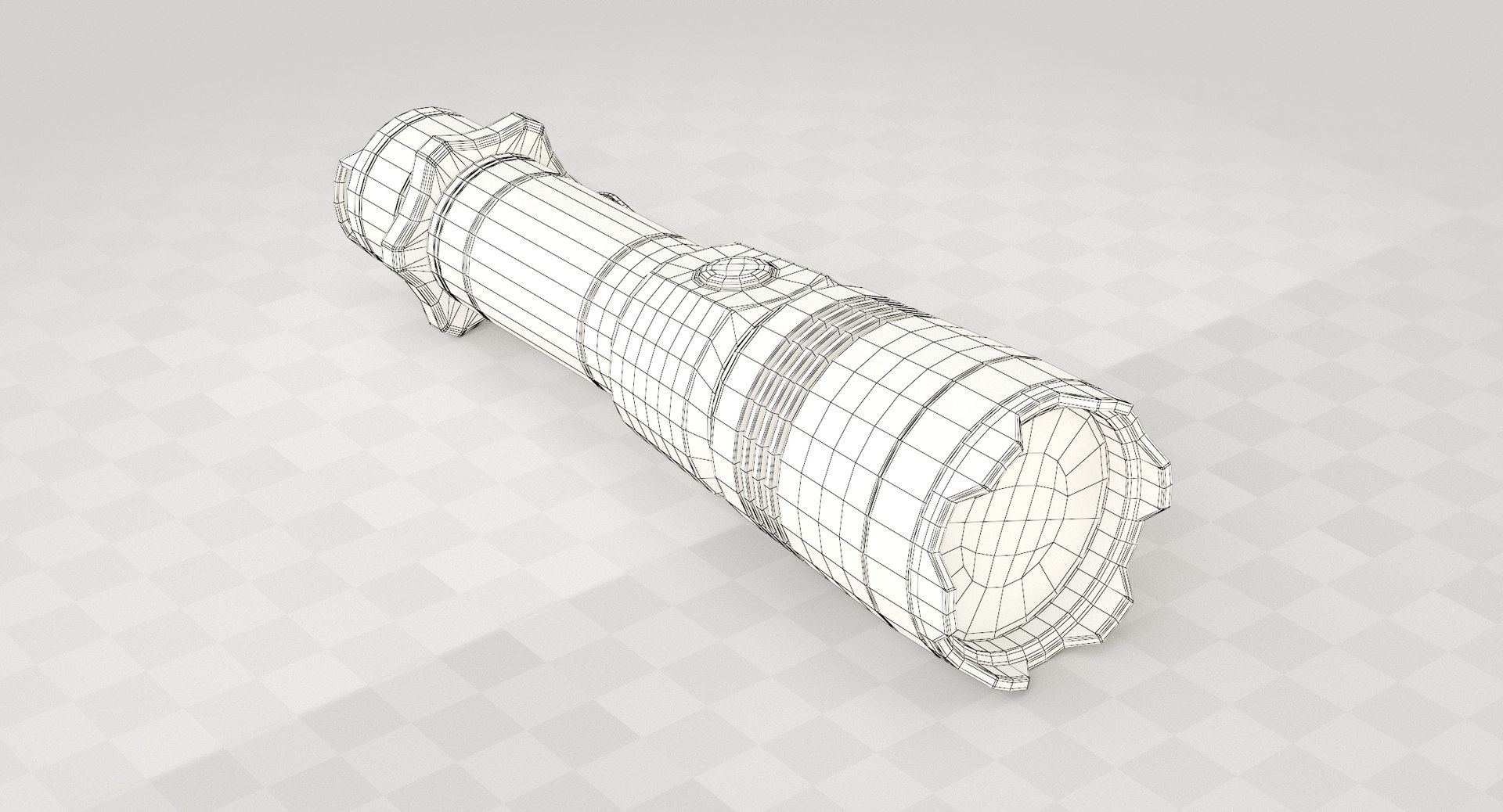 3D Model Led Torch Light - TurboSquid 1442249