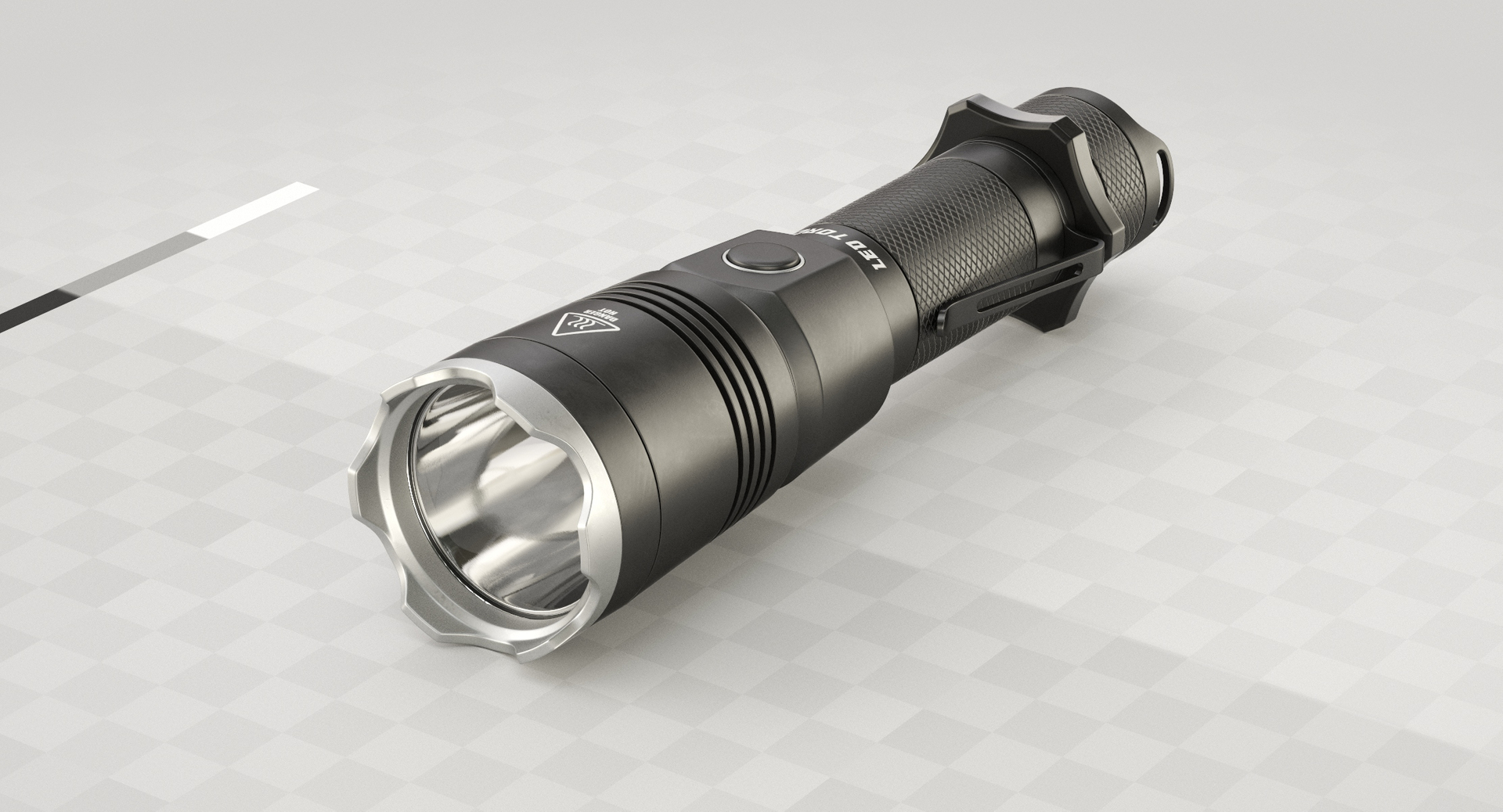 3D Model Led Torch Light - TurboSquid 1442249