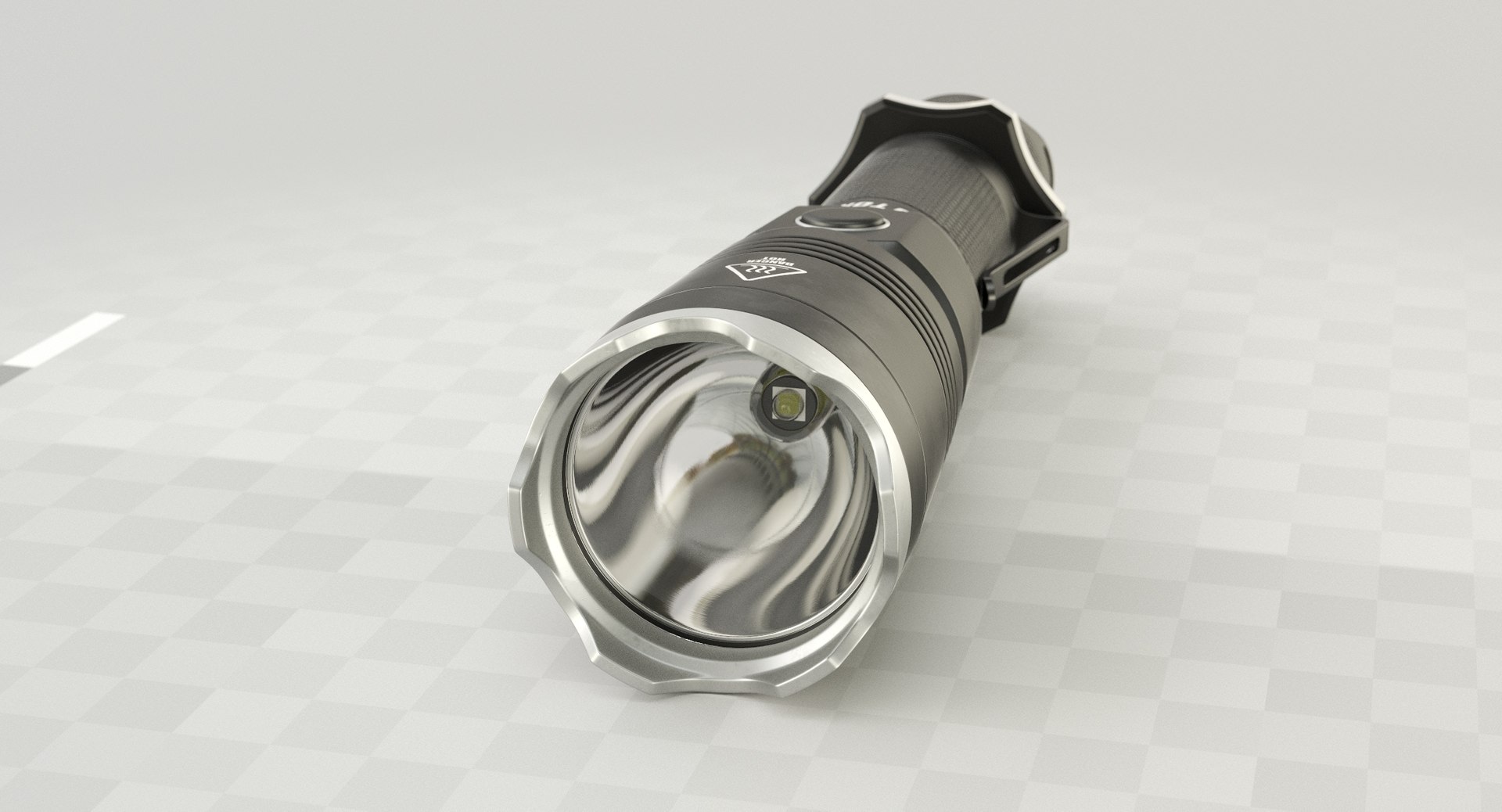 3D Model Led Torch Light - TurboSquid 1442249