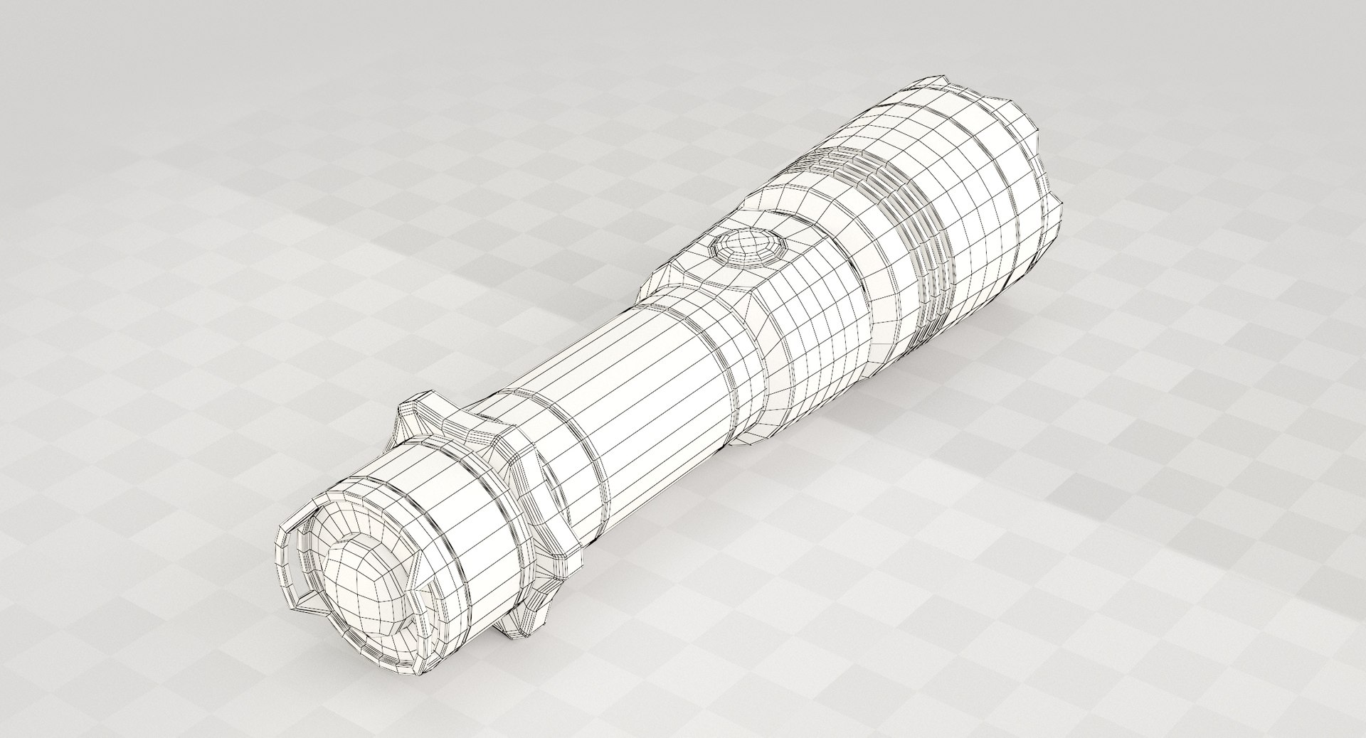 3D Model Led Torch Light - TurboSquid 1442249