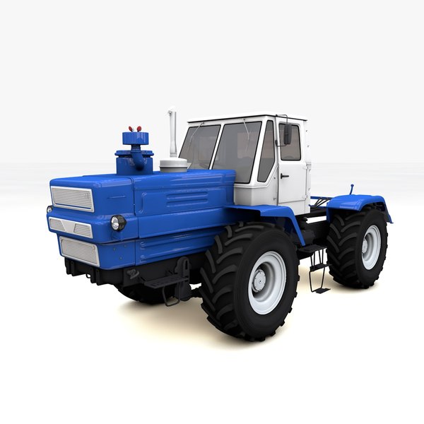 3d model of tractor t-150