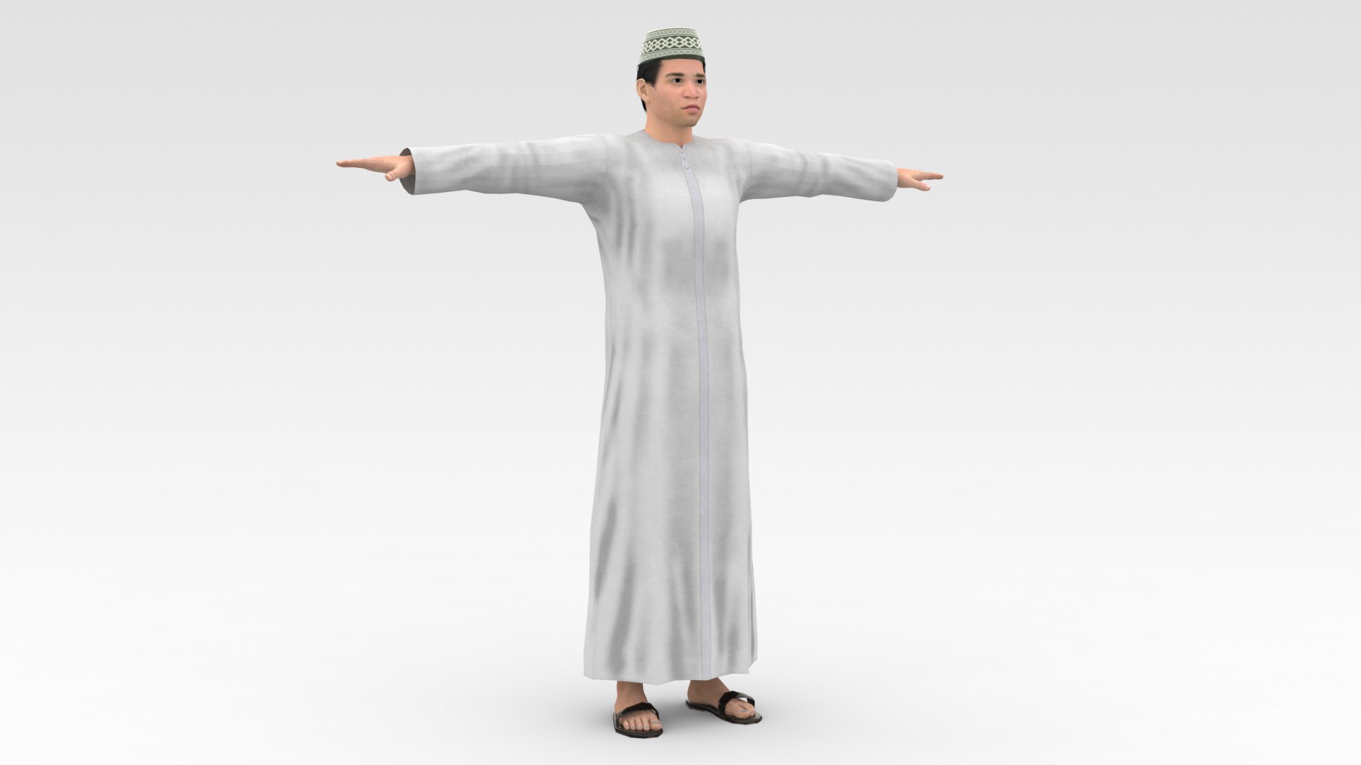 3D Model Arab Man - TurboSquid 1808549