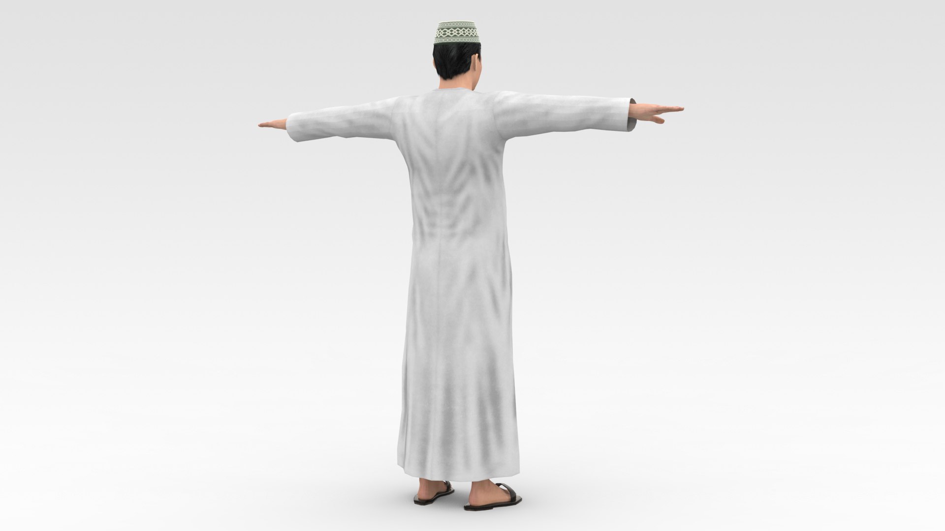 3D Model Arab Man - TurboSquid 1808549