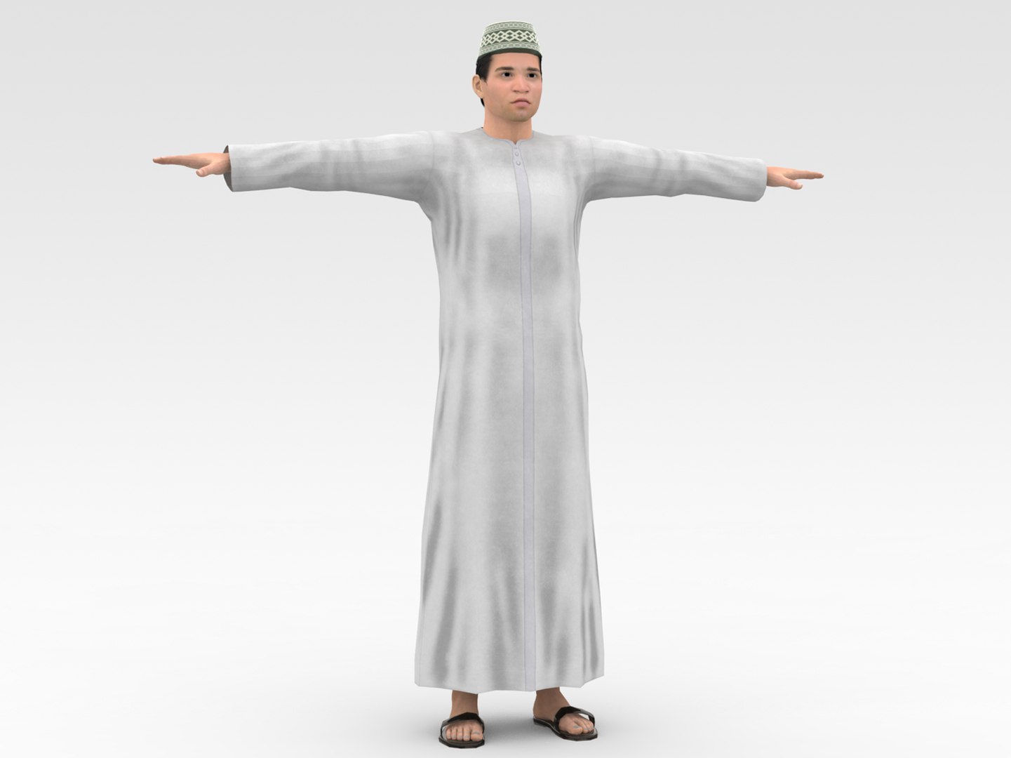 3D Model Arab Man - TurboSquid 1808549