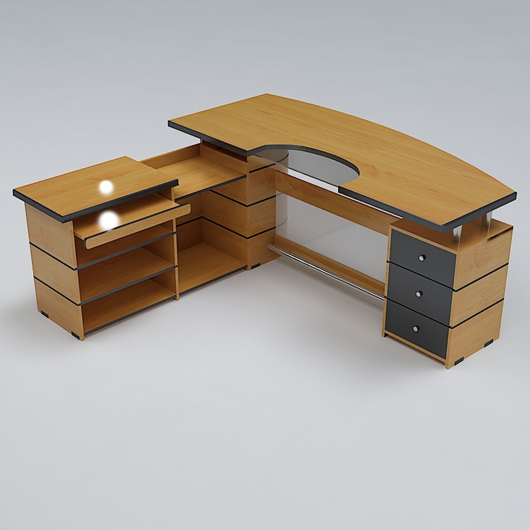 3d Executive Desk