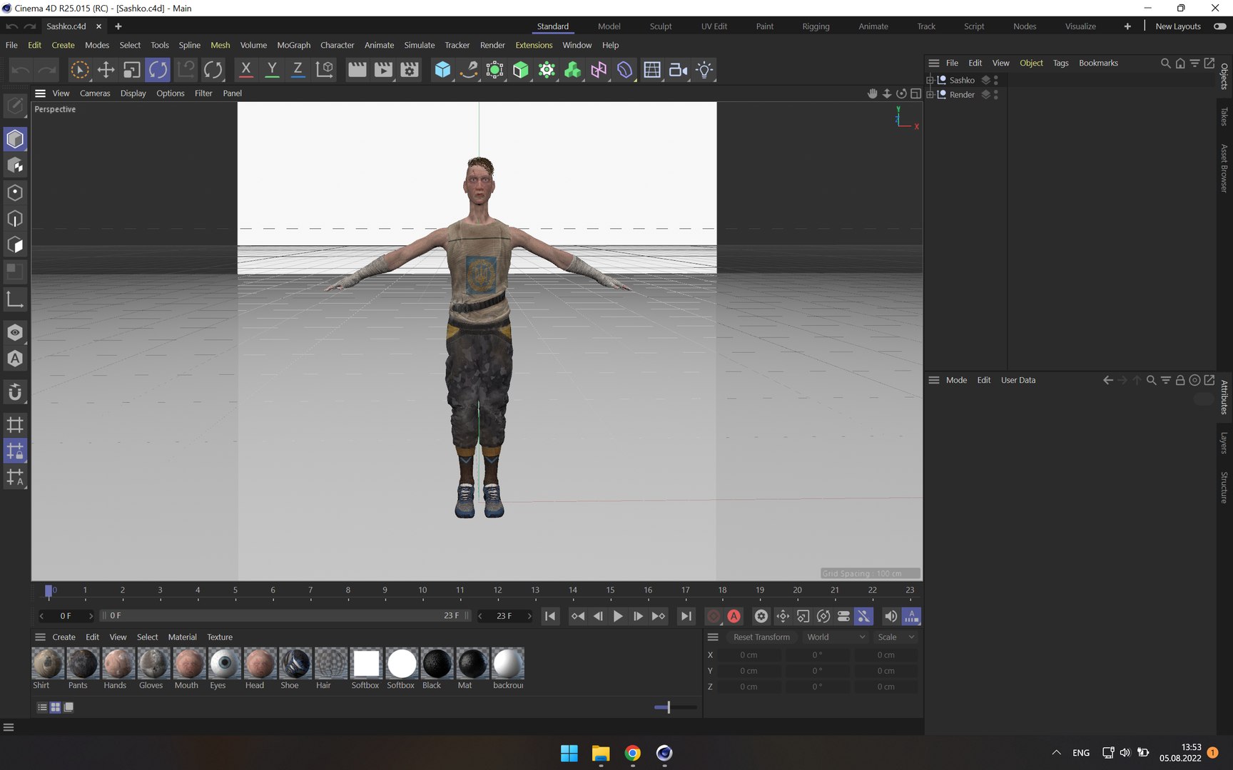 3D Model Stalker Sashko - TurboSquid 2072522