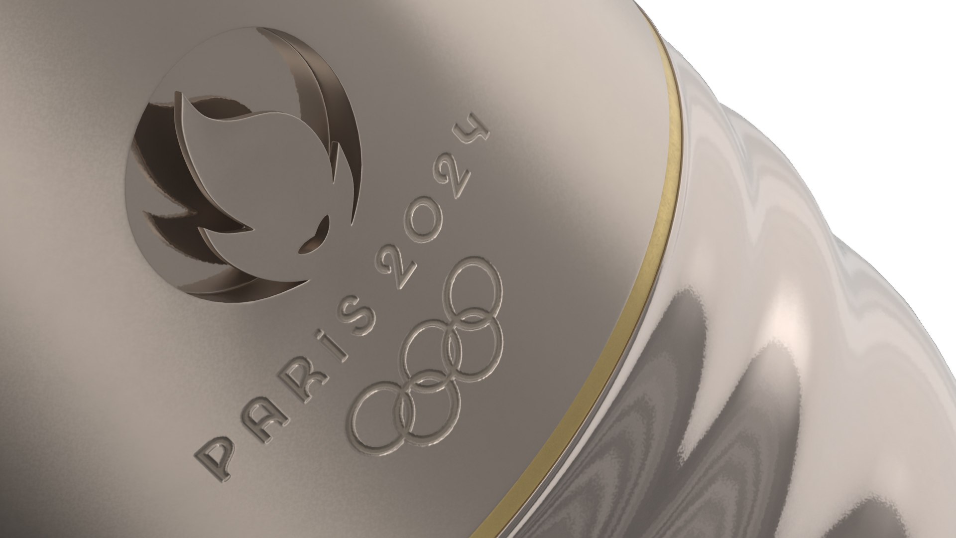 Olympic Torch 2024 3D - TurboSquid 2276742