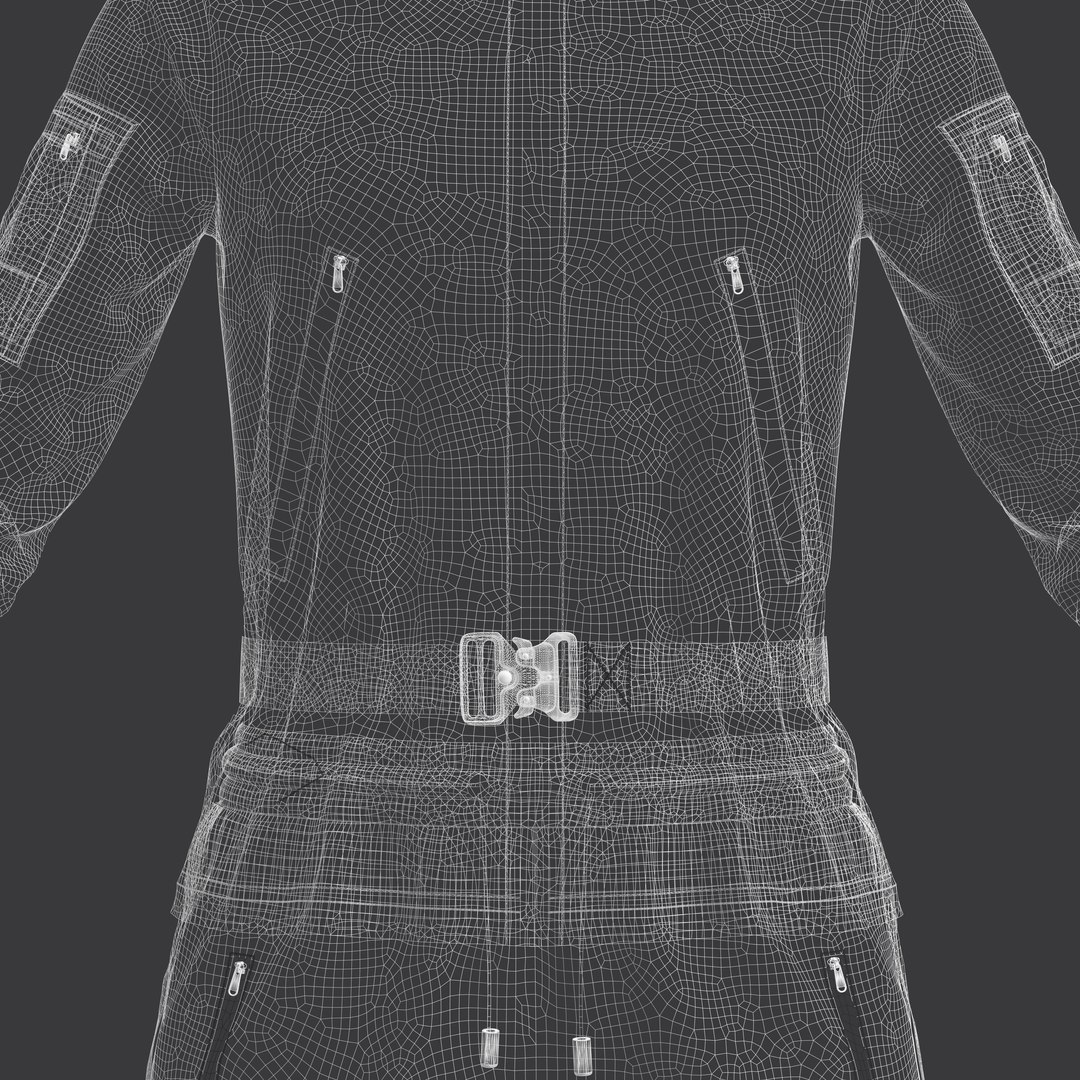 Women Jacket And Shots 3D Model 3D Model - TurboSquid 2252377