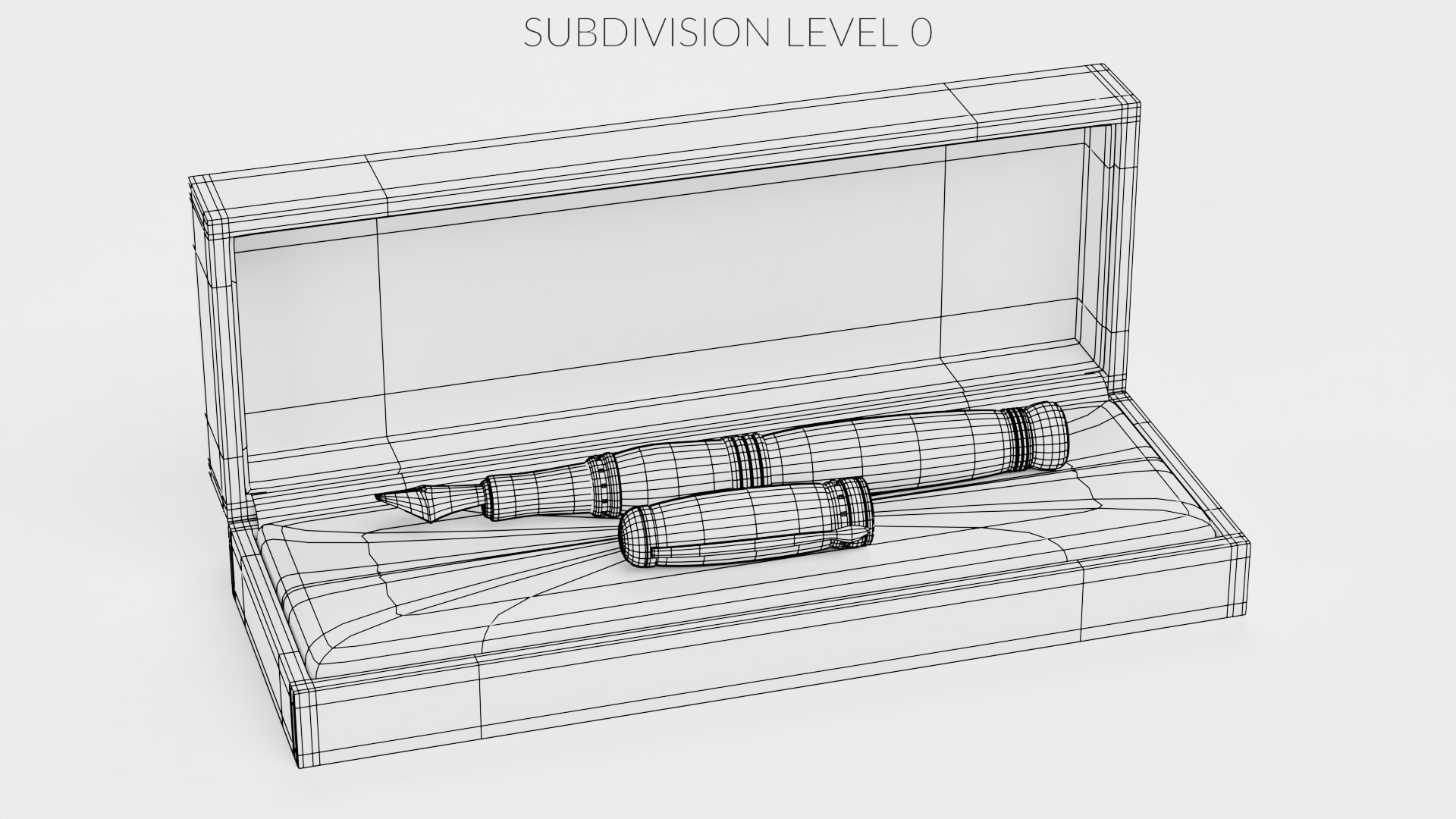 Luxury Pen In Box 01 3D Model - TurboSquid 2211128