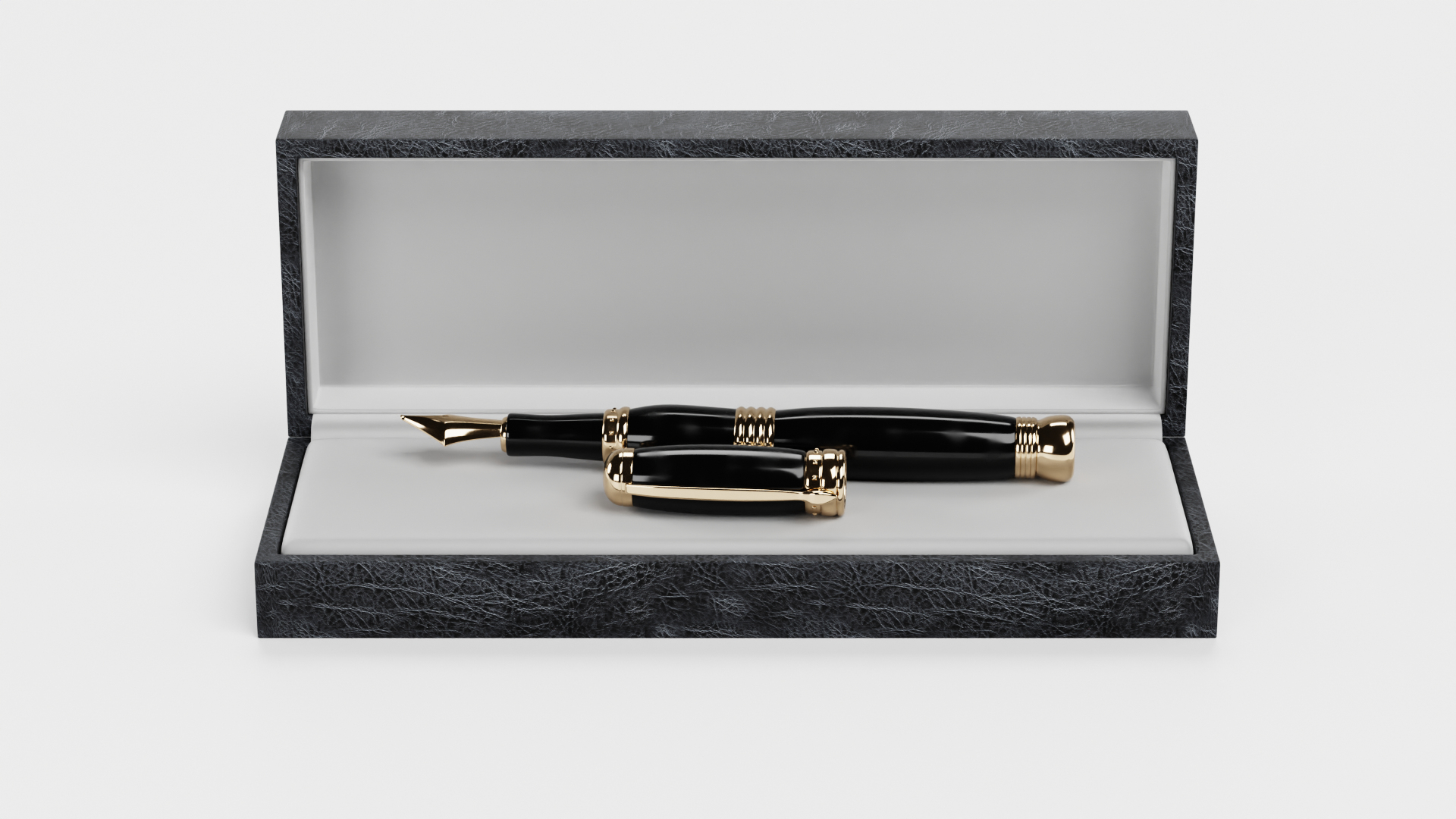 Luxury Pen In Box 01 3D Model - TurboSquid 2211128