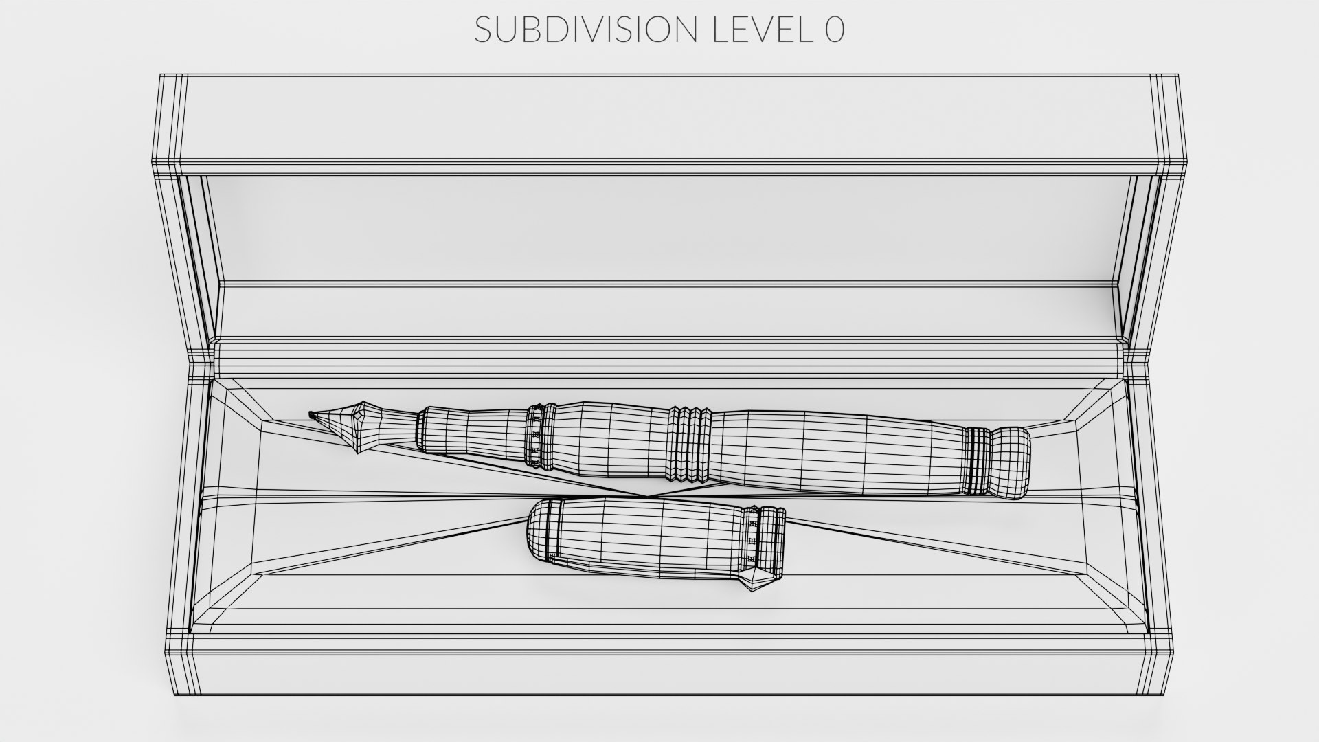 Luxury Pen In Box 01 3D Model - TurboSquid 2211128