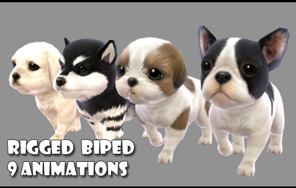 Animated Dog 3D Models for Download | TurboSquid