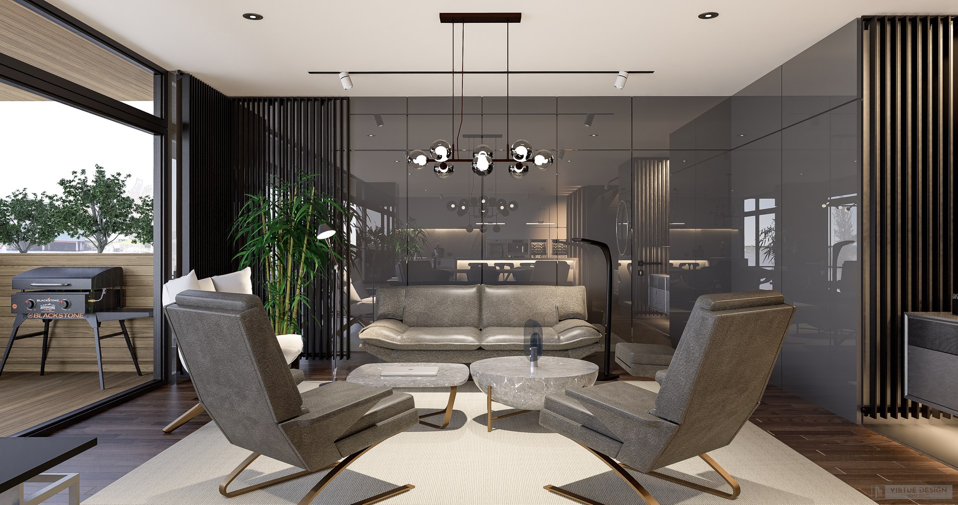 3D Model Modern Living - D1 - TurboSquid 1758550