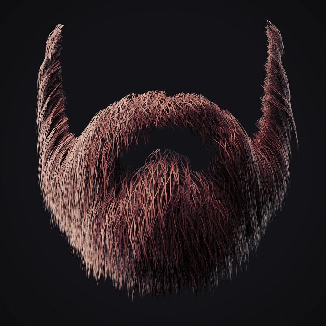 Beard 9 3D Model - TurboSquid 1489663