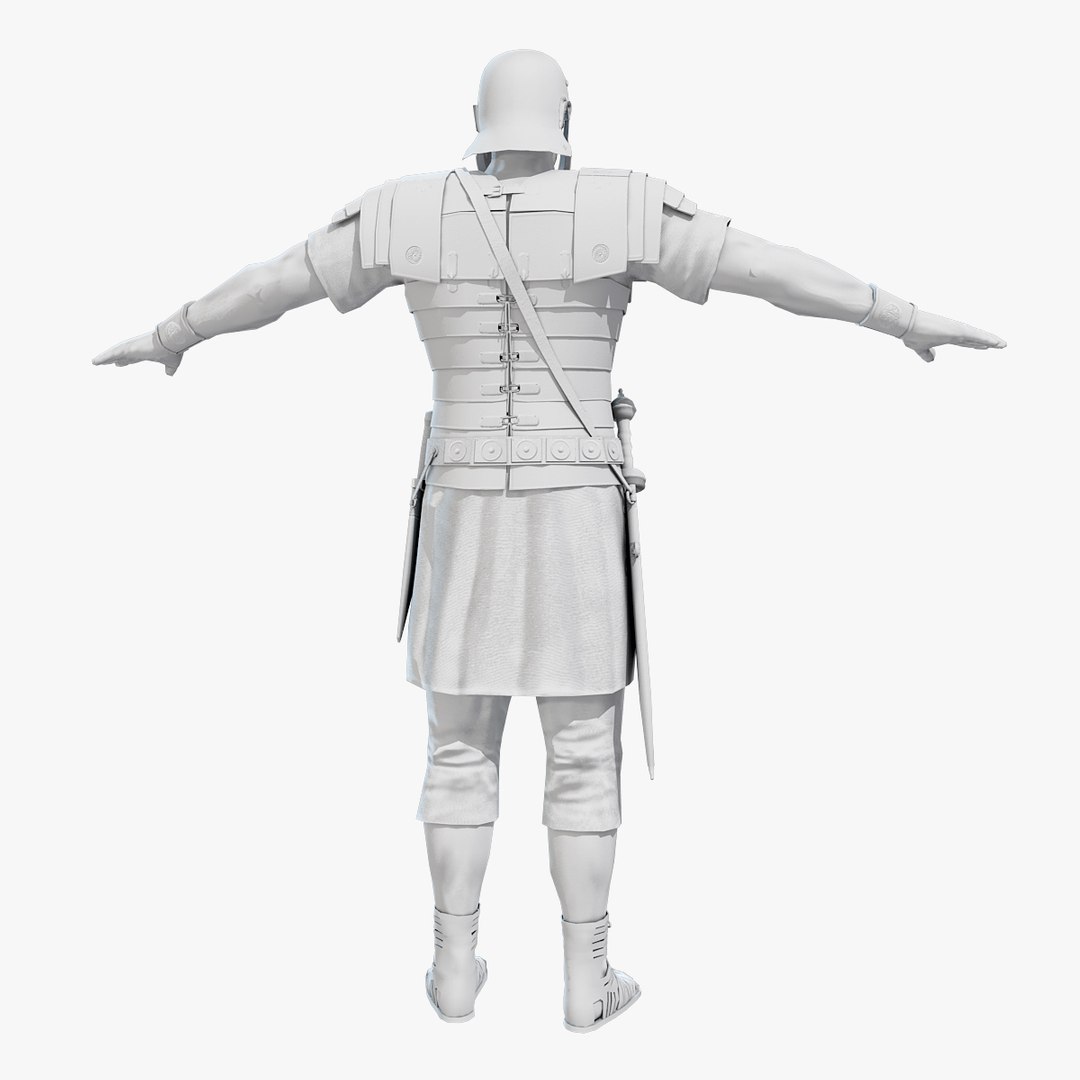 3d Roman Soldier