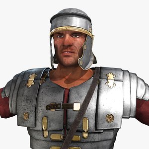 Low Poly Roman Soldier 3D Models for Download | TurboSquid