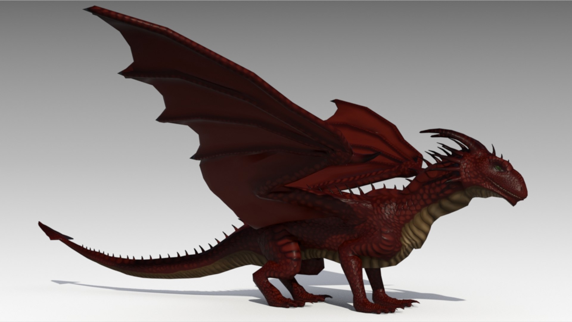 3d Max Dragon Animations