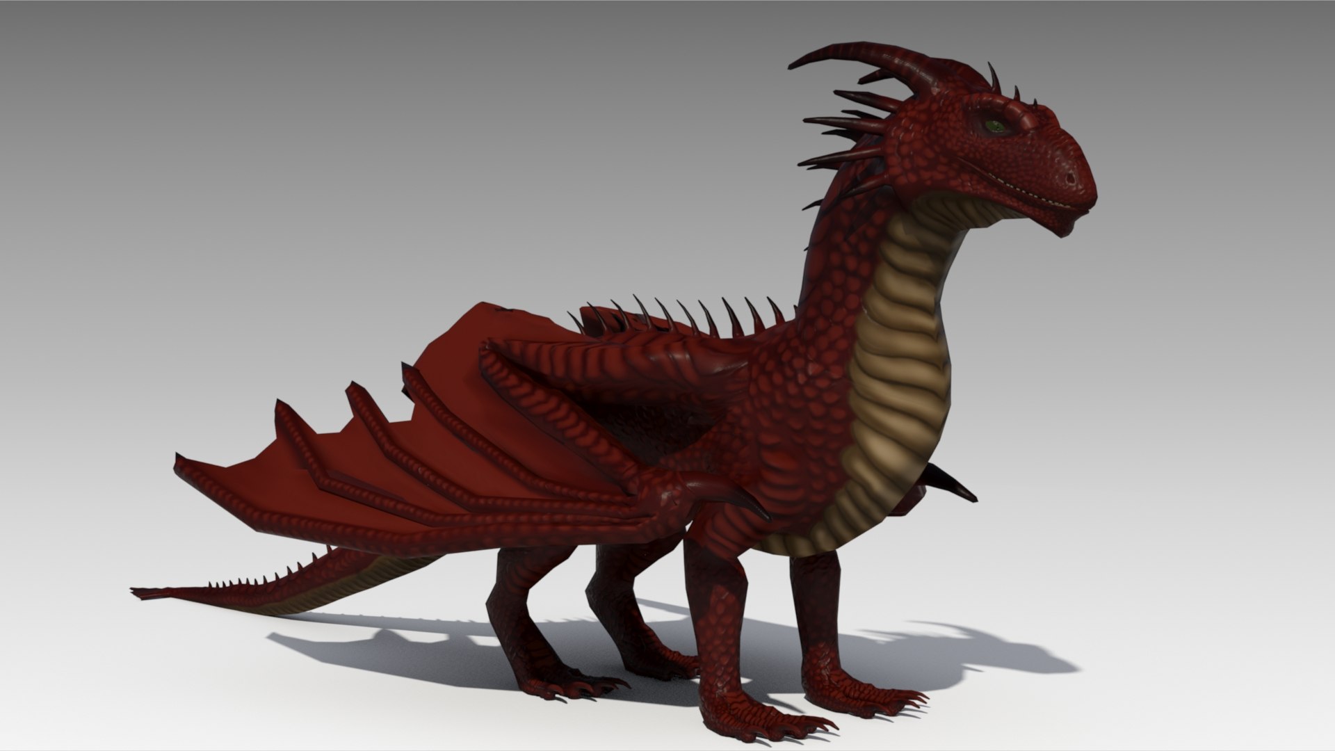 3d Max Dragon Animations