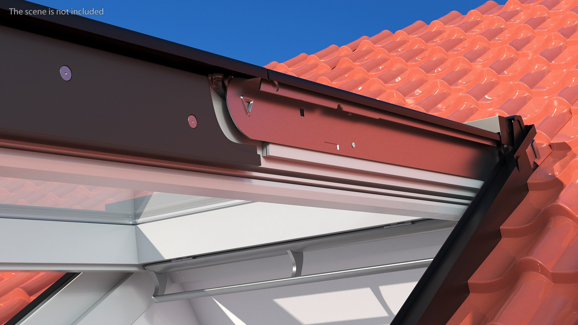 3D Roof Window 118 X 188 Cm Rigged - TurboSquid 2262671