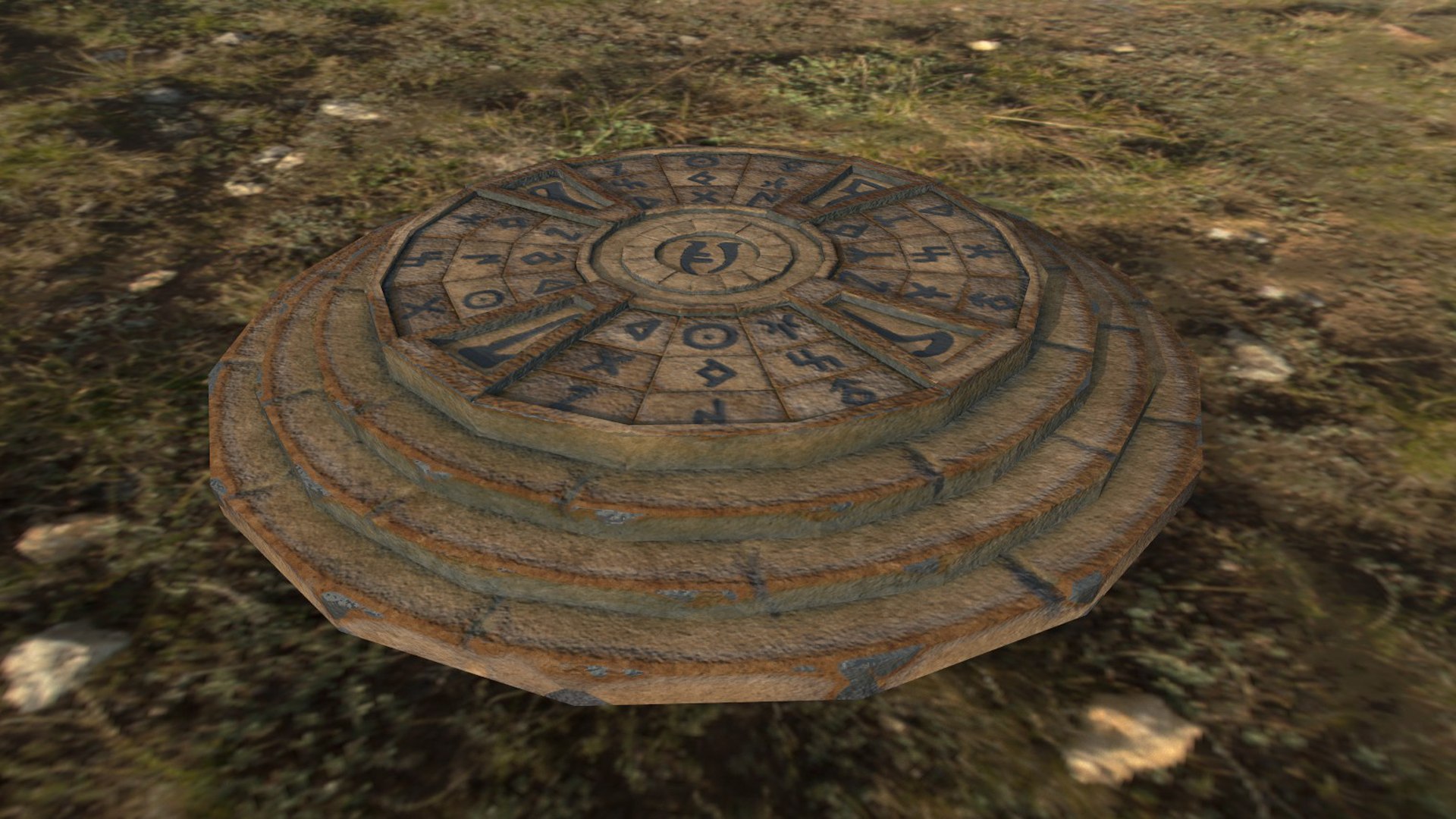 Low Poly 3D Desert Portal Model 3D Model - TurboSquid 1747504