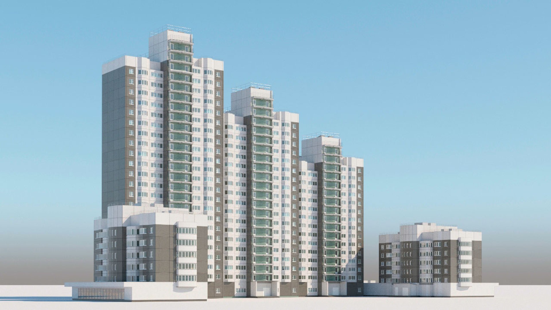 3D Model Moscow Architectural - TurboSquid 1306461