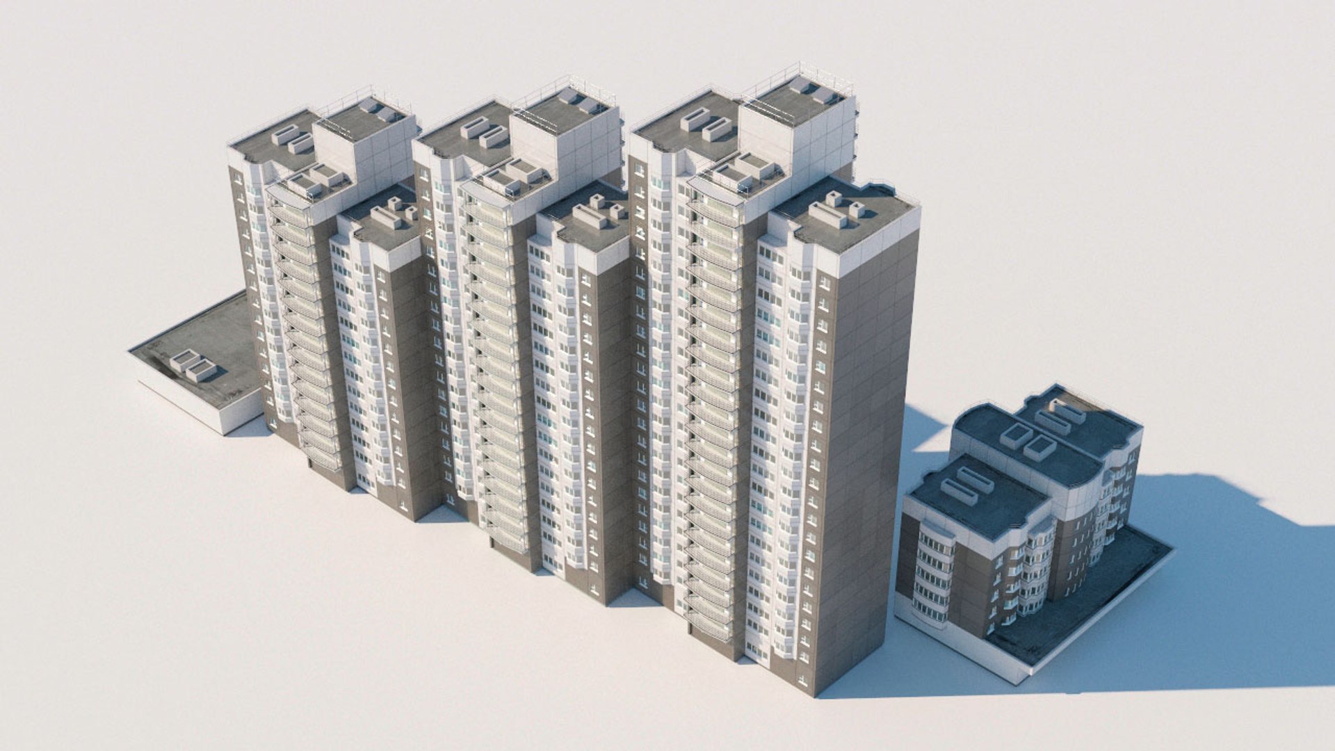 3D Model Moscow Architectural - TurboSquid 1306461