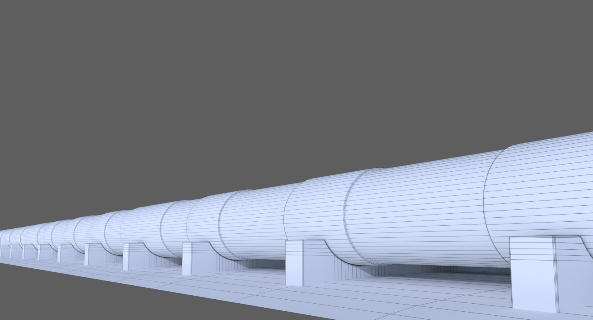 Water pipeline 1 3D model - TurboSquid 1163281