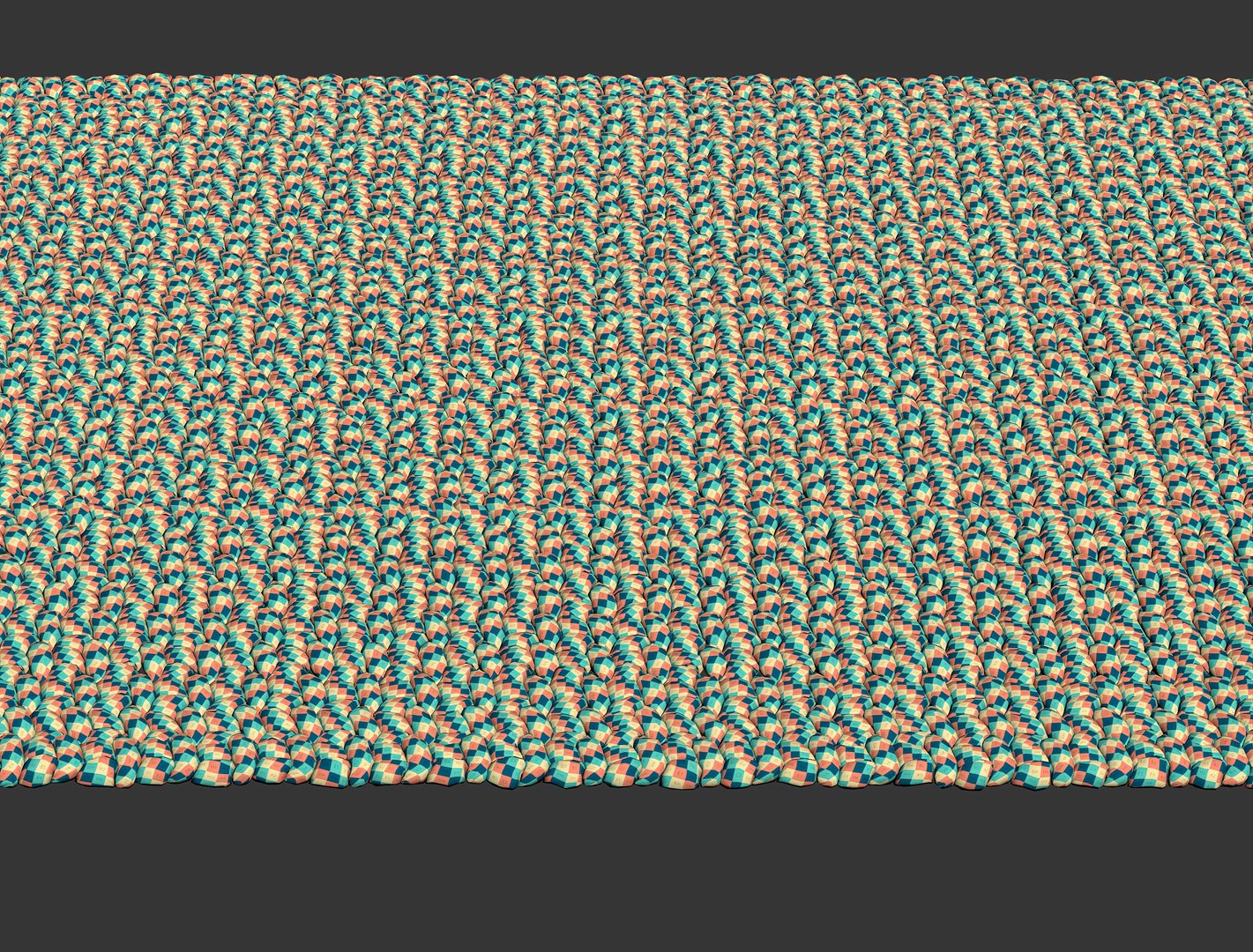 Rope Wicker Rectangle Carpet V2 3D Model - TurboSquid 2267513