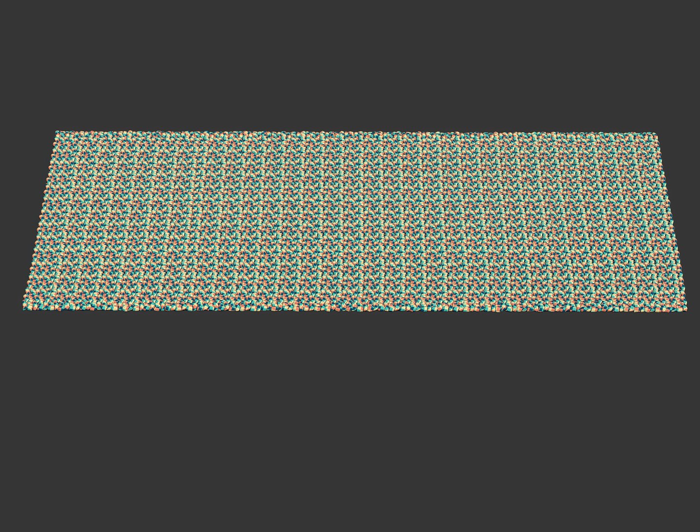 Rope Wicker Rectangle Carpet V2 3D Model - TurboSquid 2267513