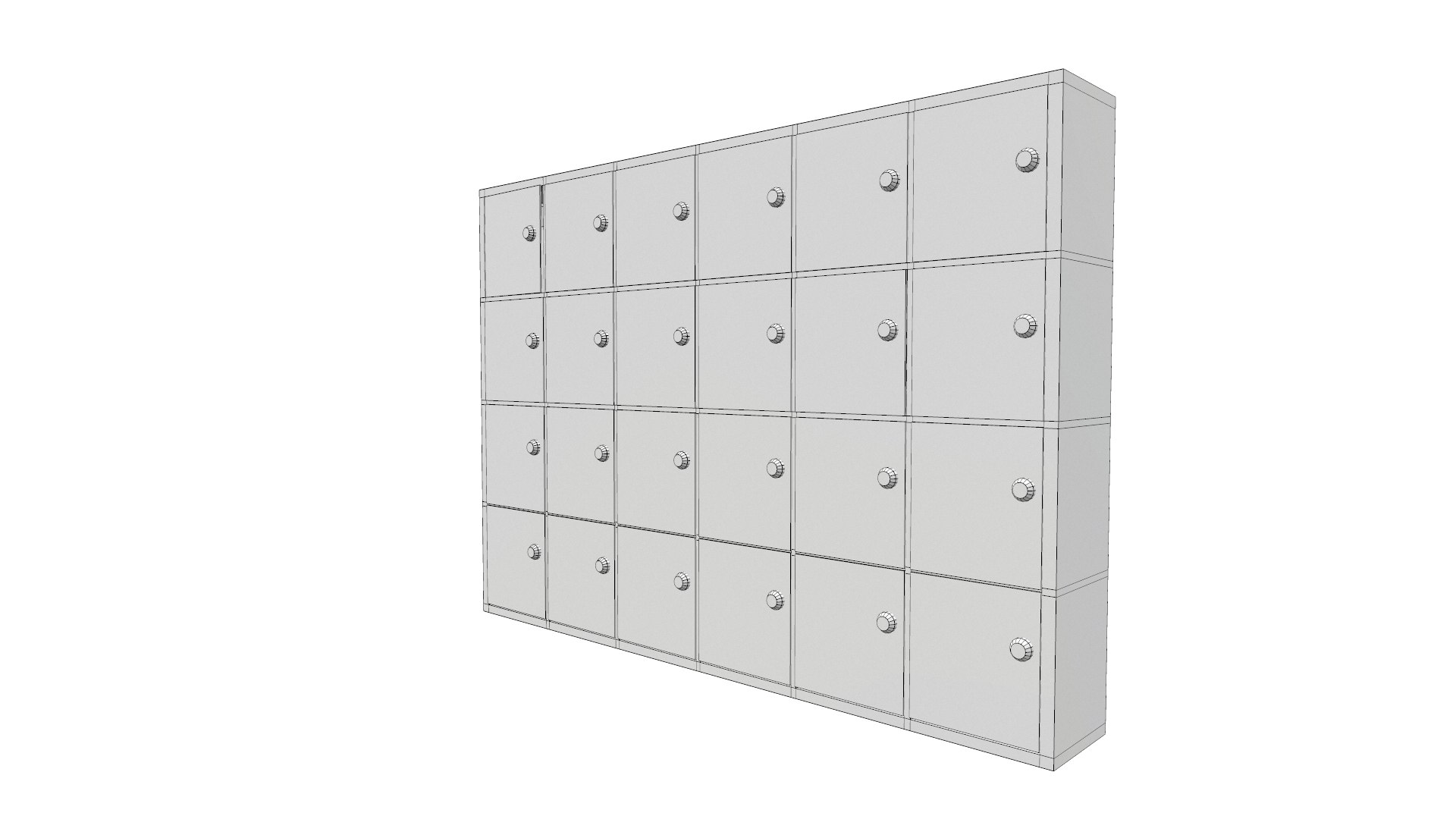 Locker 3D - TurboSquid 2140431