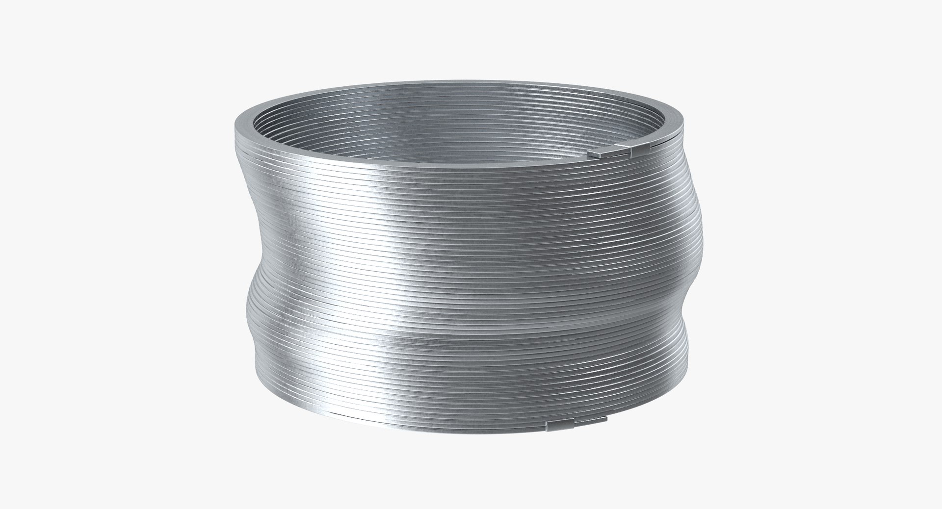 Metal Slinky 02 C4d