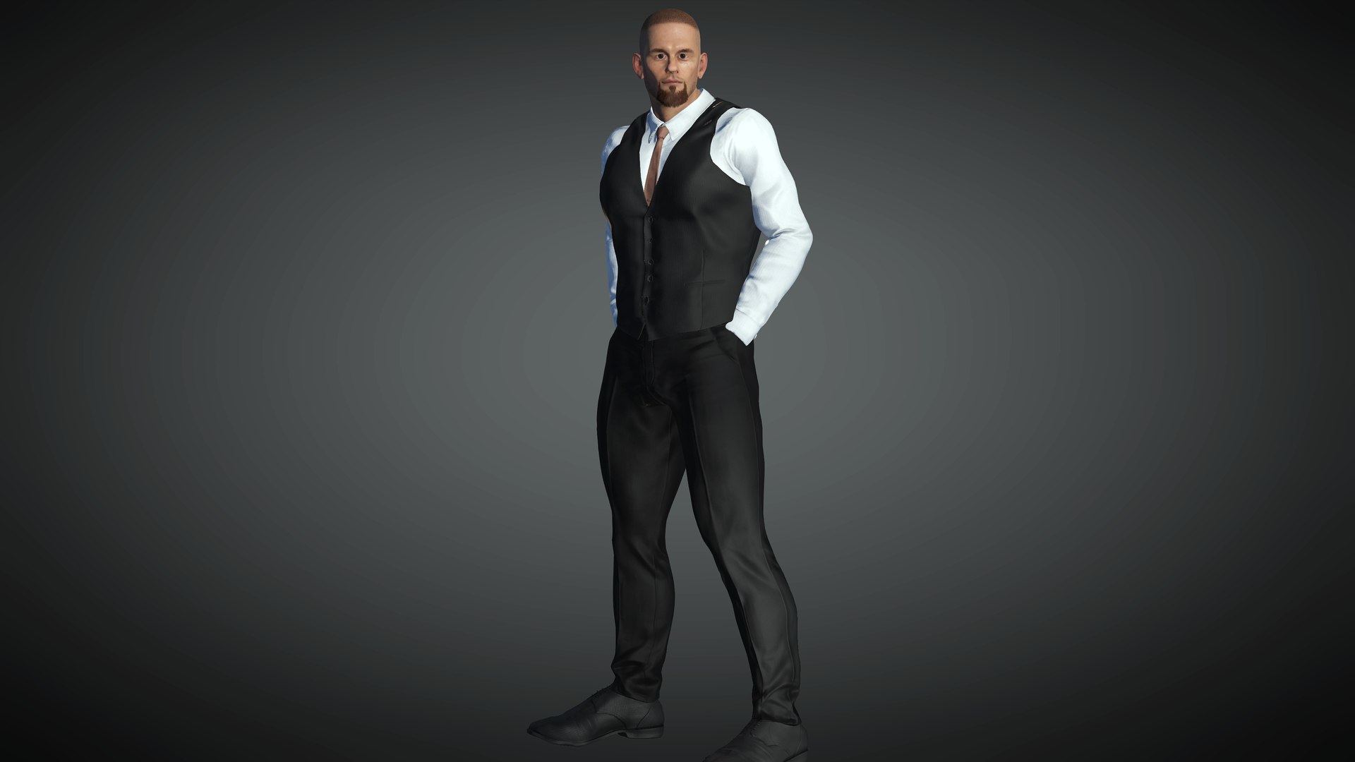 Realistic Man 3D Model - TurboSquid 2422141