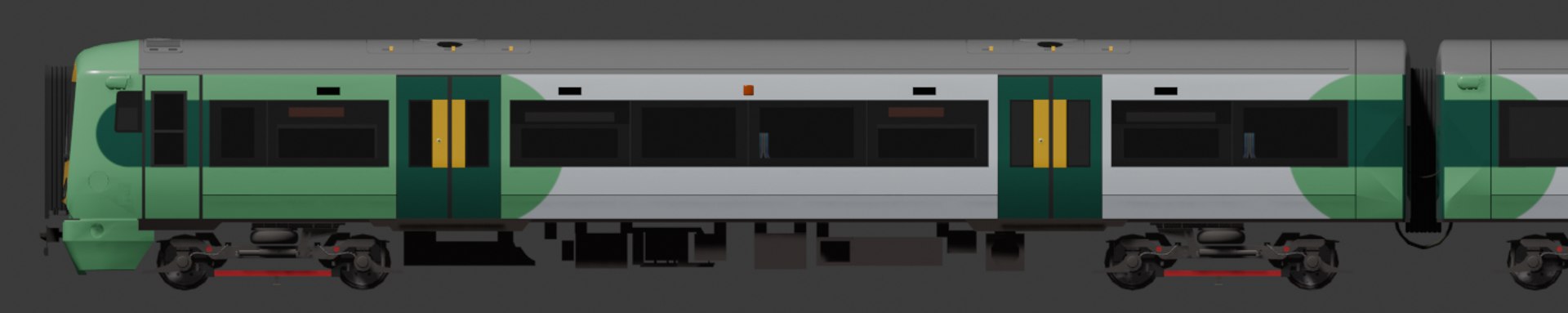 Class 377 Electrostar Train 3D Model - TurboSquid 2219684