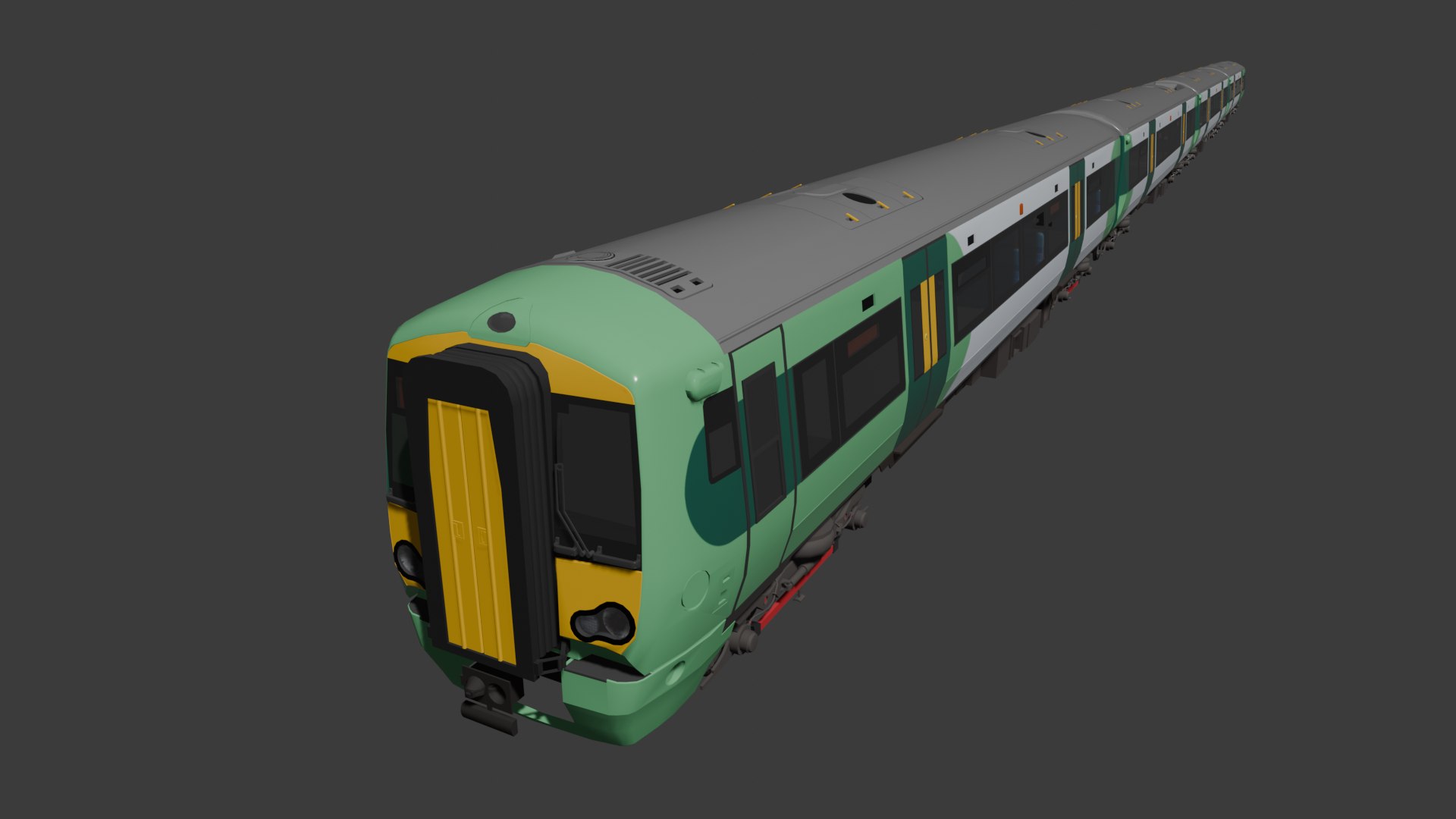 Class 377 Electrostar Train 3D Model - TurboSquid 2219684