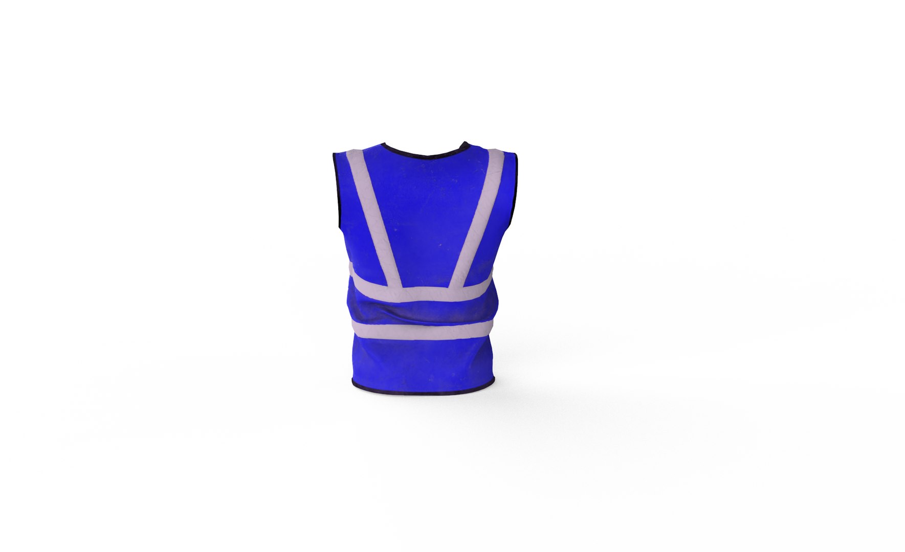 3D Realistic Worker Vest 003 Model - TurboSquid 2211609