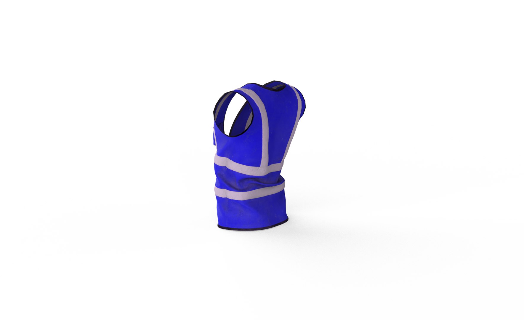 3D Realistic Worker Vest 003 Model - TurboSquid 2211609