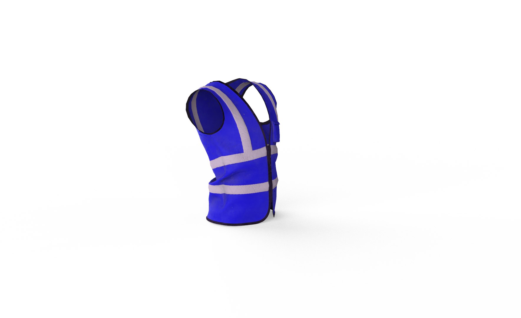 3D Realistic Worker Vest 003 Model - TurboSquid 2211609
