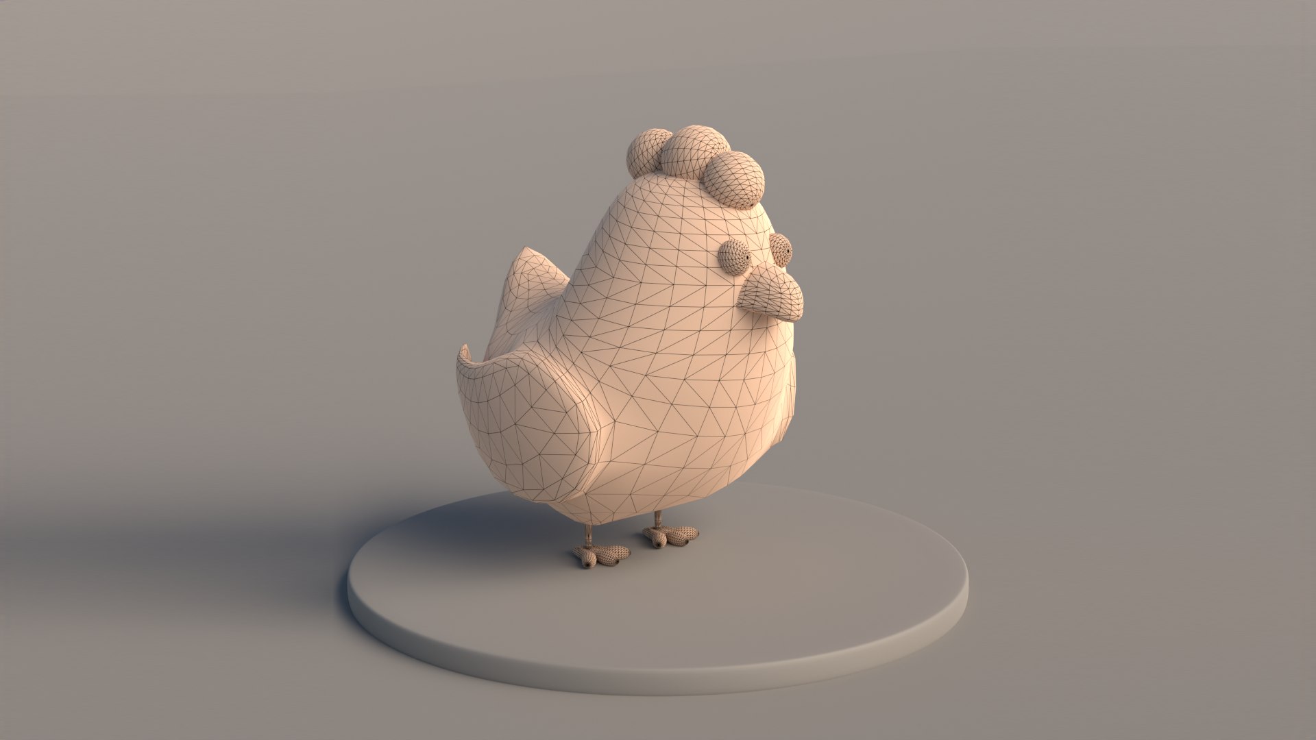3D 3D Chicken Model - TurboSquid 2138119