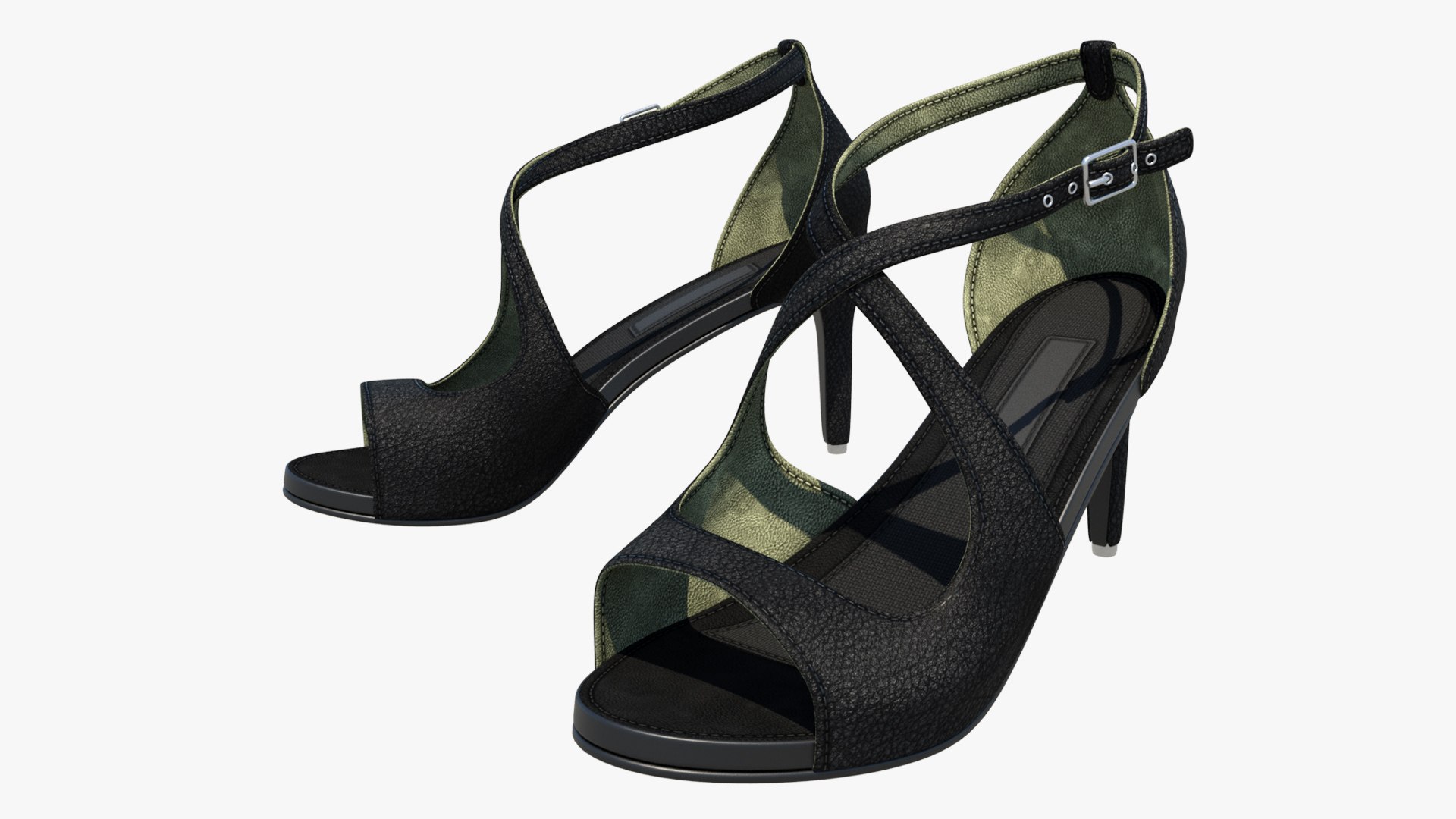 Heels Model - TurboSquid 1903044