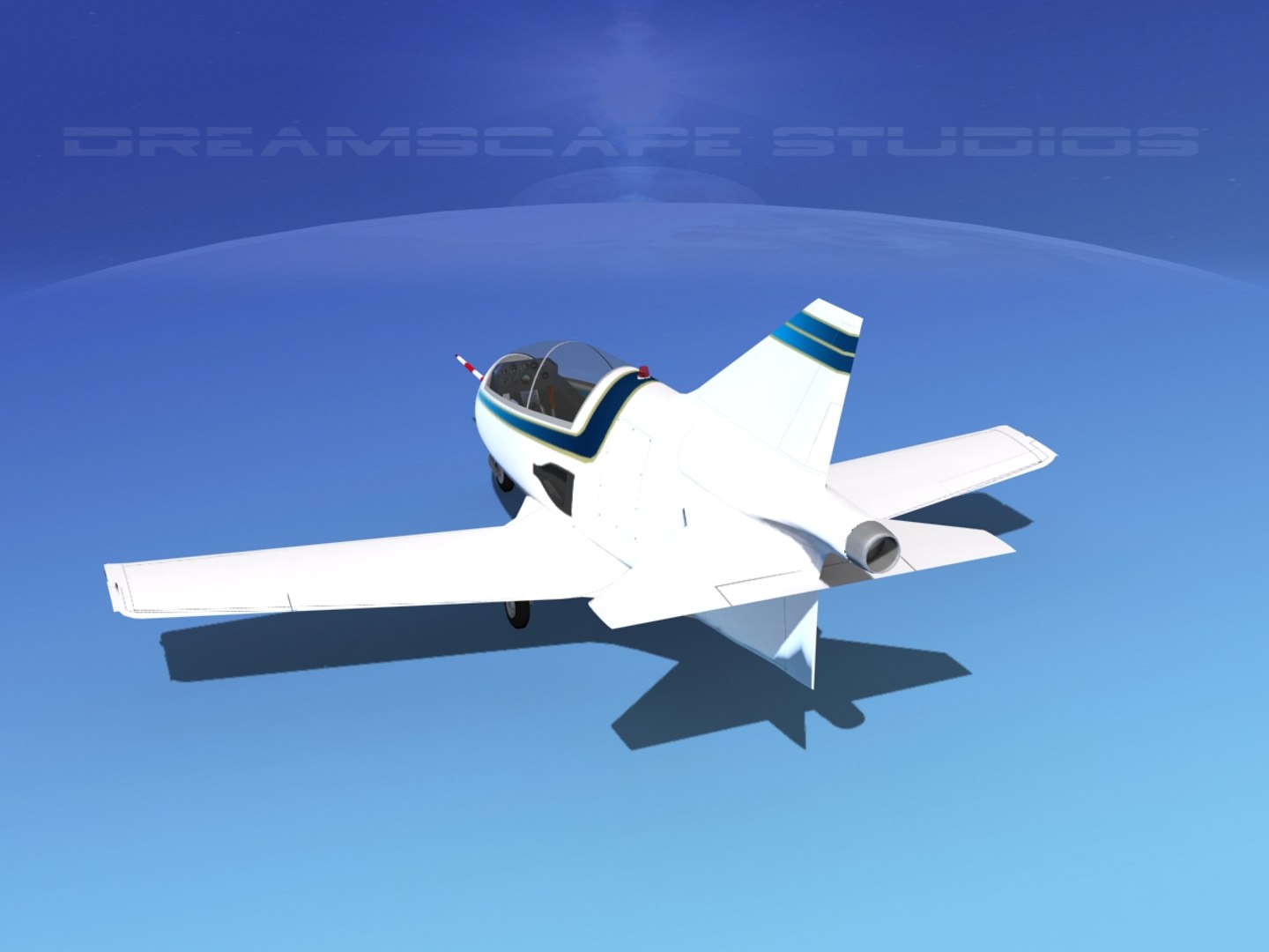 Plane Bd-5 Bede Bd-5j 3ds